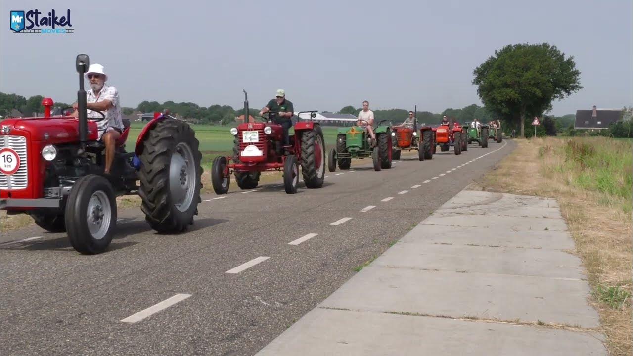 Oldtimer Trekker Toertocht Broekstreek 2023 - YouTube