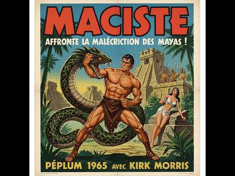 MACISTE affronte la malédiction des Mayas ! PÉPLUM 1965 AVEC KIRK MORRIS