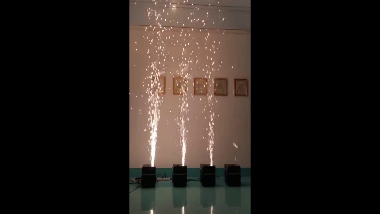 750w cold fire machine h40 3 - YouTube