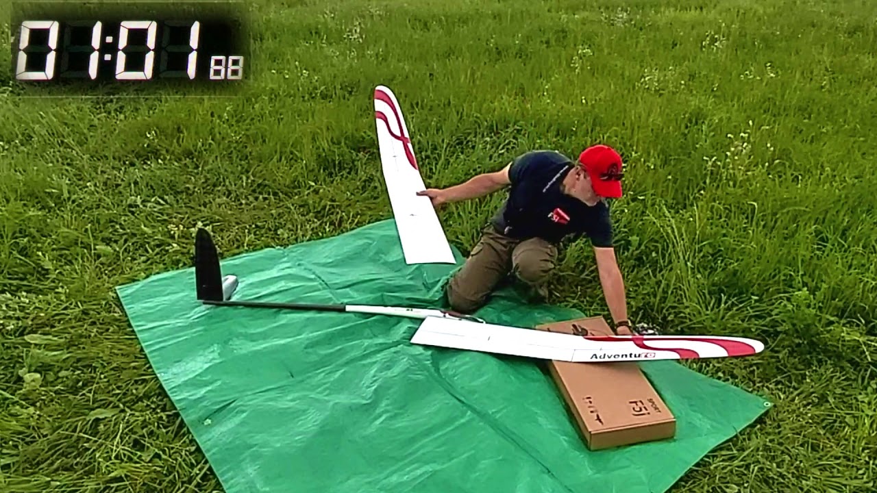 ADVENTURE F5J quick assembling - YouTube