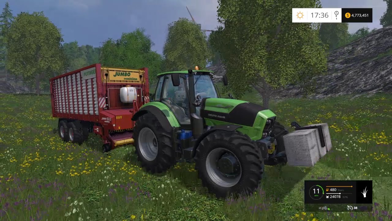 USING THE FREE MOD PACK | Farming Simulator 2015 - YouTube