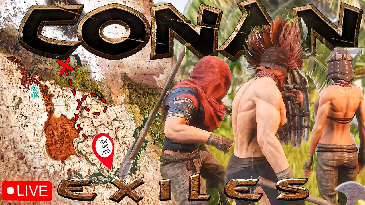 Migrating North For The Summer | Conan Exiles Age of War Gameplay - YouTube