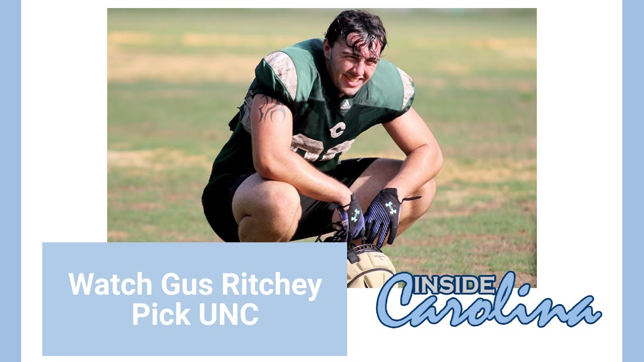 Watch Gus Ritchey Commit to UNC Football | Inside Carolina Video - YouTube