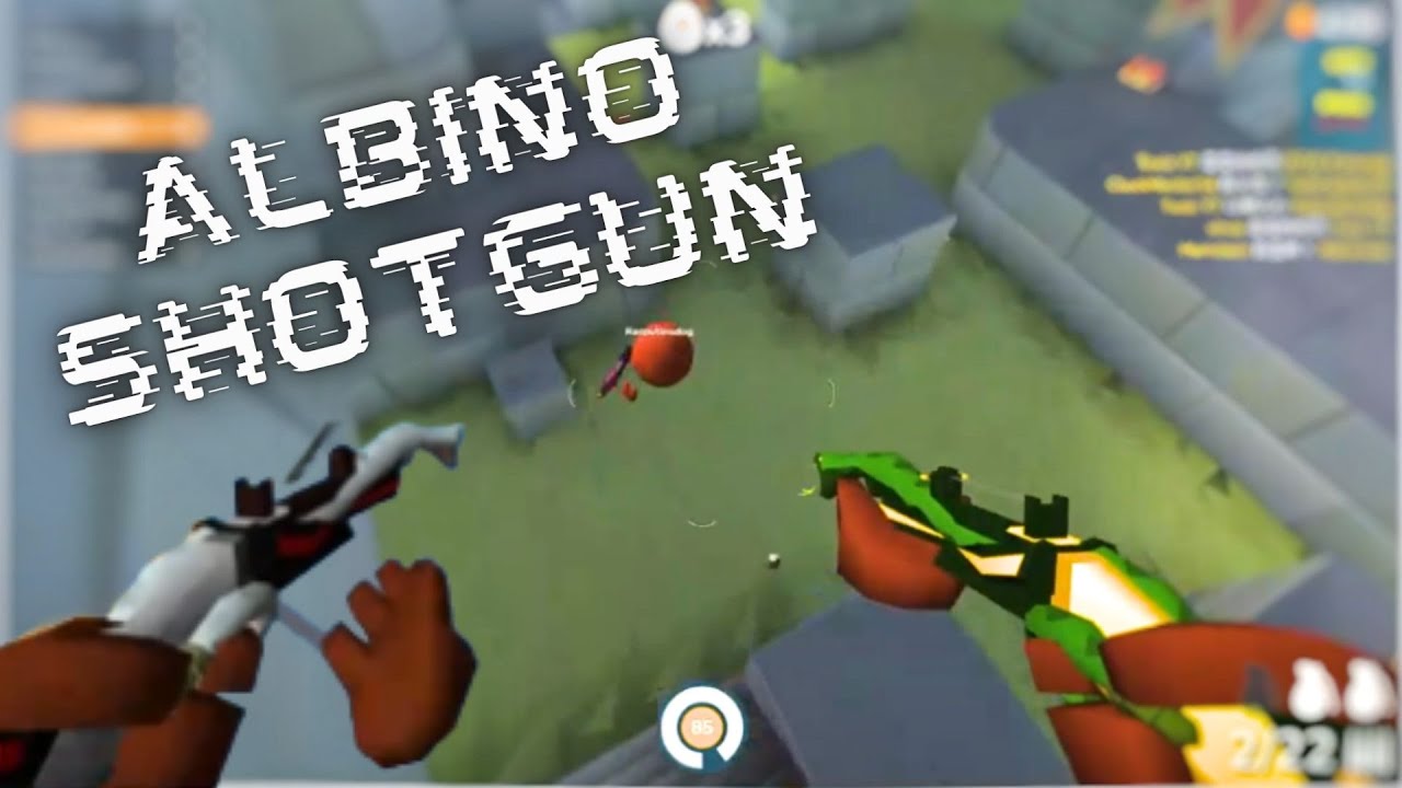 Using Albino Shotgun~ 丟臉的蛋狙｜Shell Shockers 蛋蛋殺手｜ - YouTube