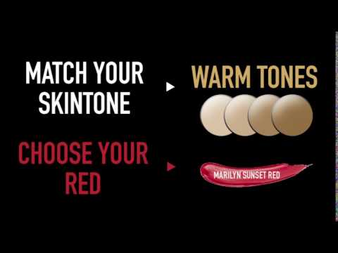 Max Factor Perfect Red Lipstick Shades Mini Masterclass with Candice Swanepoel