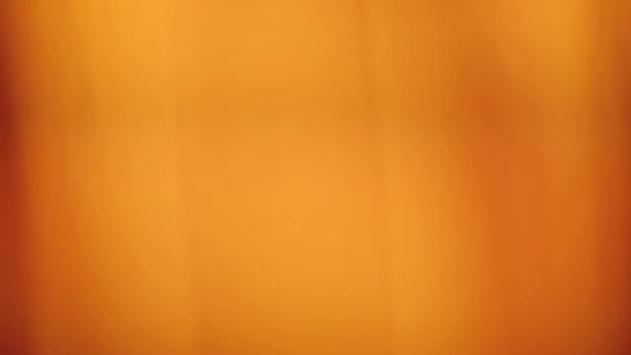 Orange background video filter - YouTube