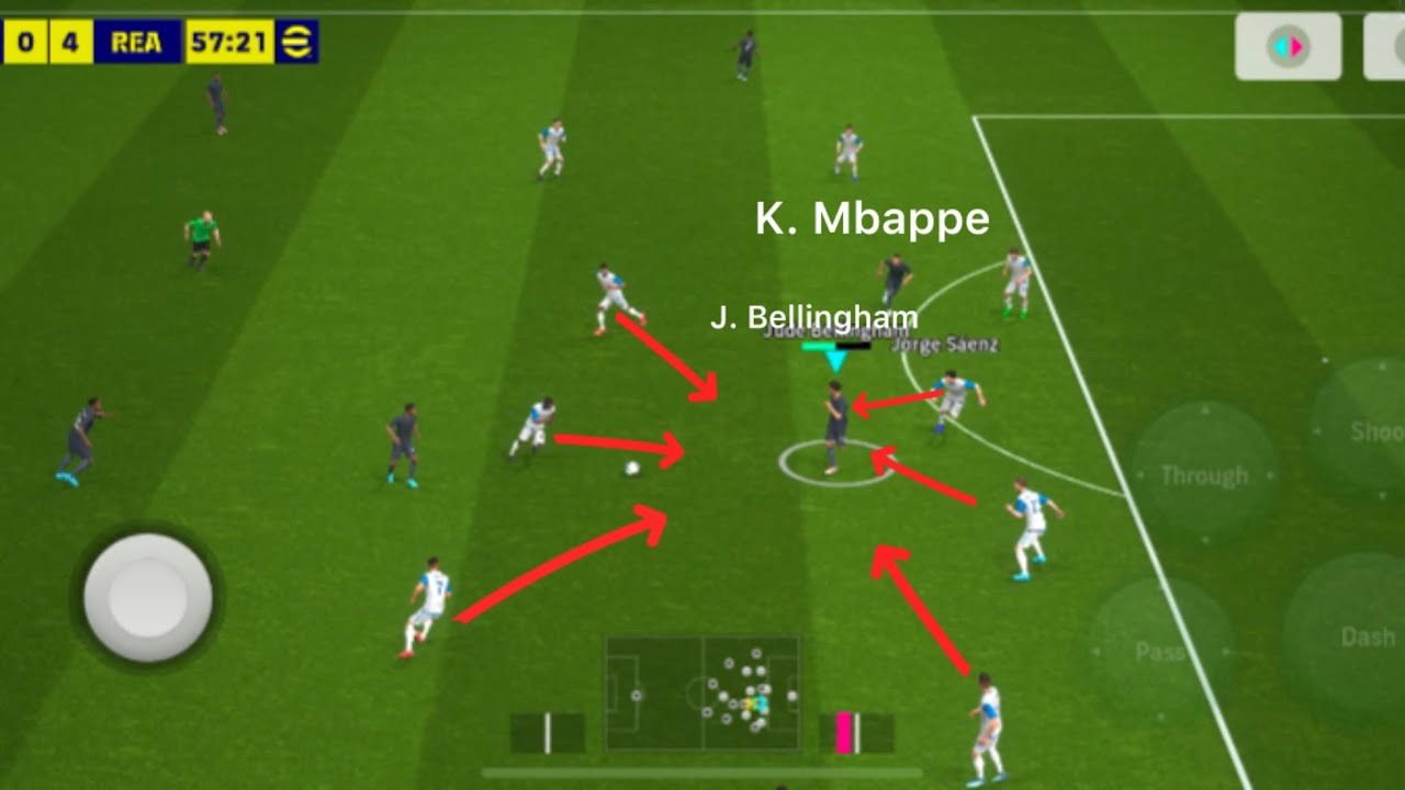 Jude Bellingham 2025 • Magic Skill, Assist & Goal In Efootball 2025 ...