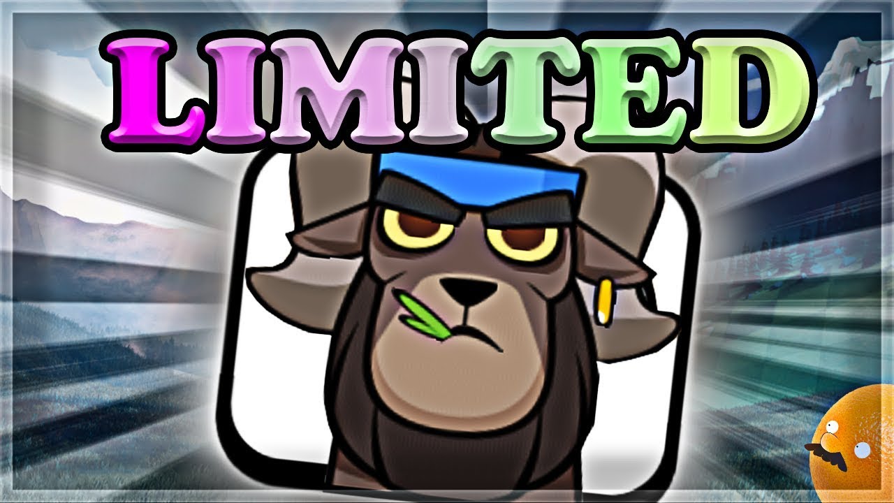 LIMITED EDITION Ram Rider Emote | Clash Royale 🍊 - YouTube