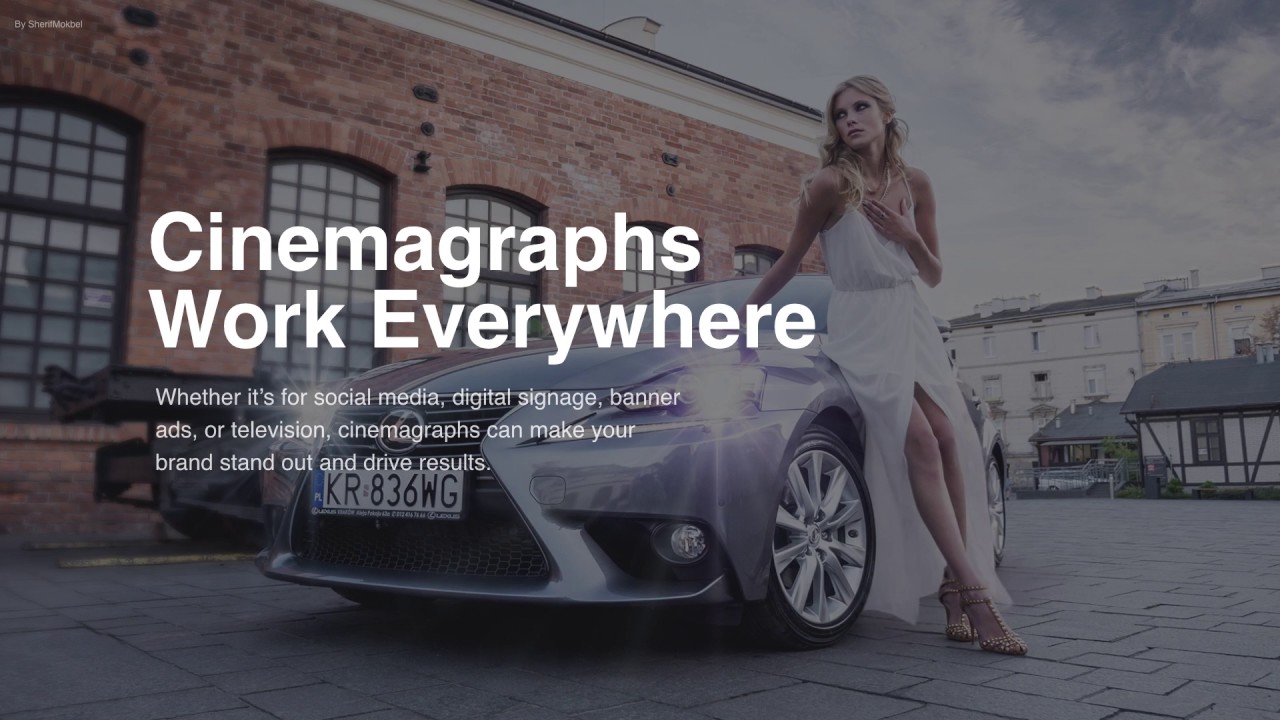 Examples of Cinemagraphs in PowerPoint and Keynote - YouTube