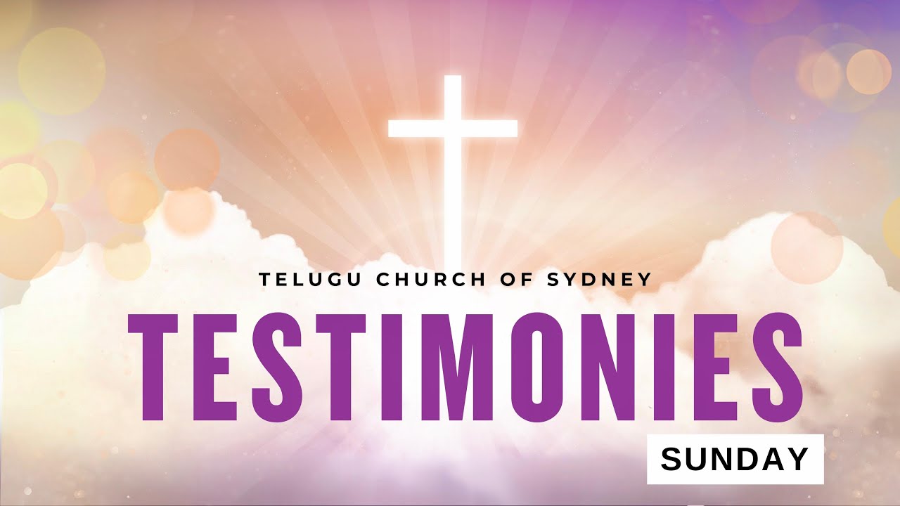 Sunday Service Live || Testimonies || 02nd Feb 2025 || Telugu Church of ...
