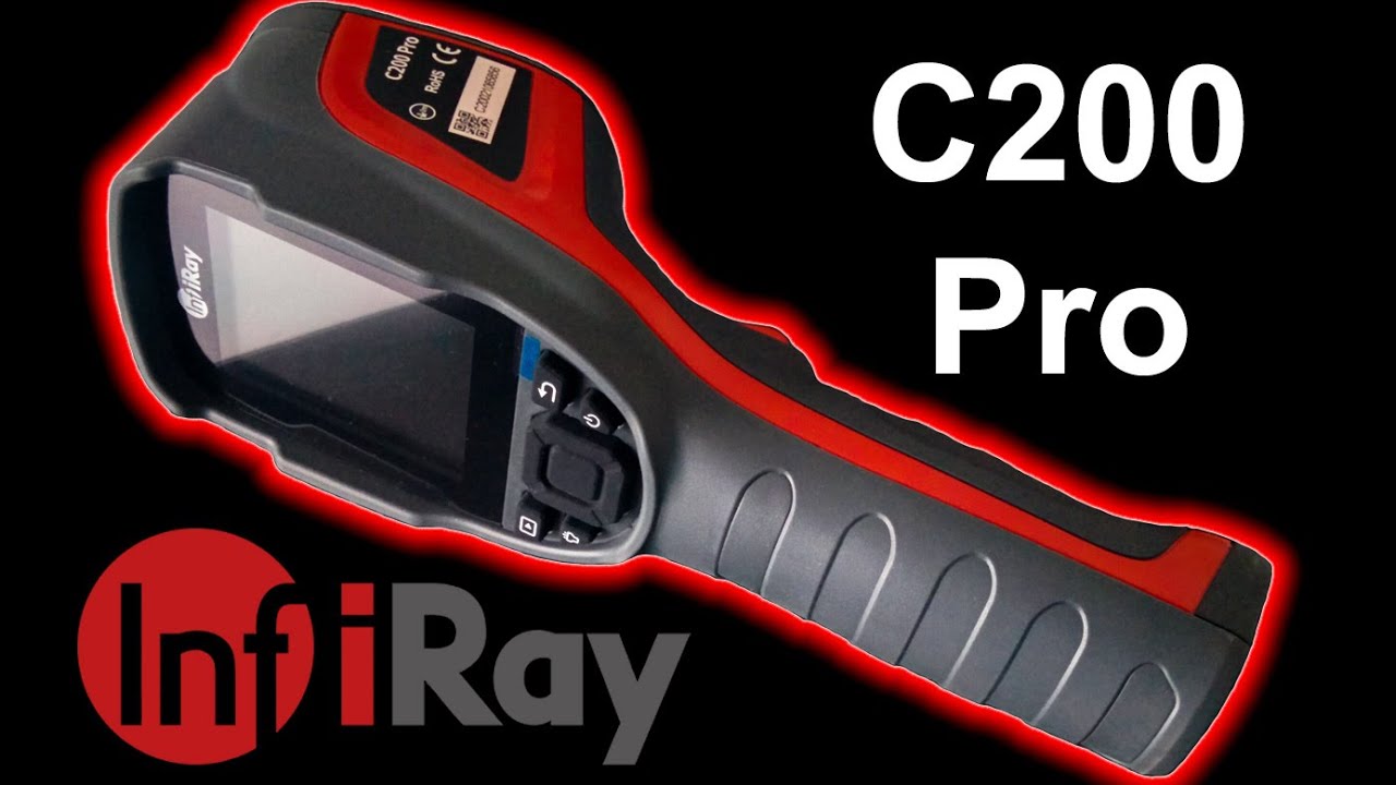 InfiRay C200 Pro thermal imaging infrared camera - YouTube