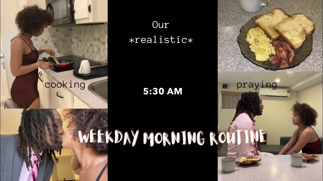 Wake Up w/ Us! ☀️ + our morning routine, cooking, packing - YouTube
