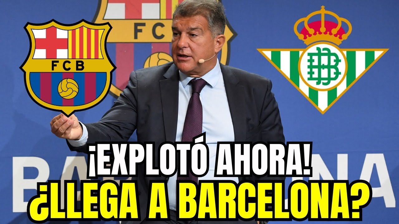 ¡GRAN BOMBA! ¡BARCELONA GARANTIZA SU PRIMERA CONTRATACIÓN PARA LA ...