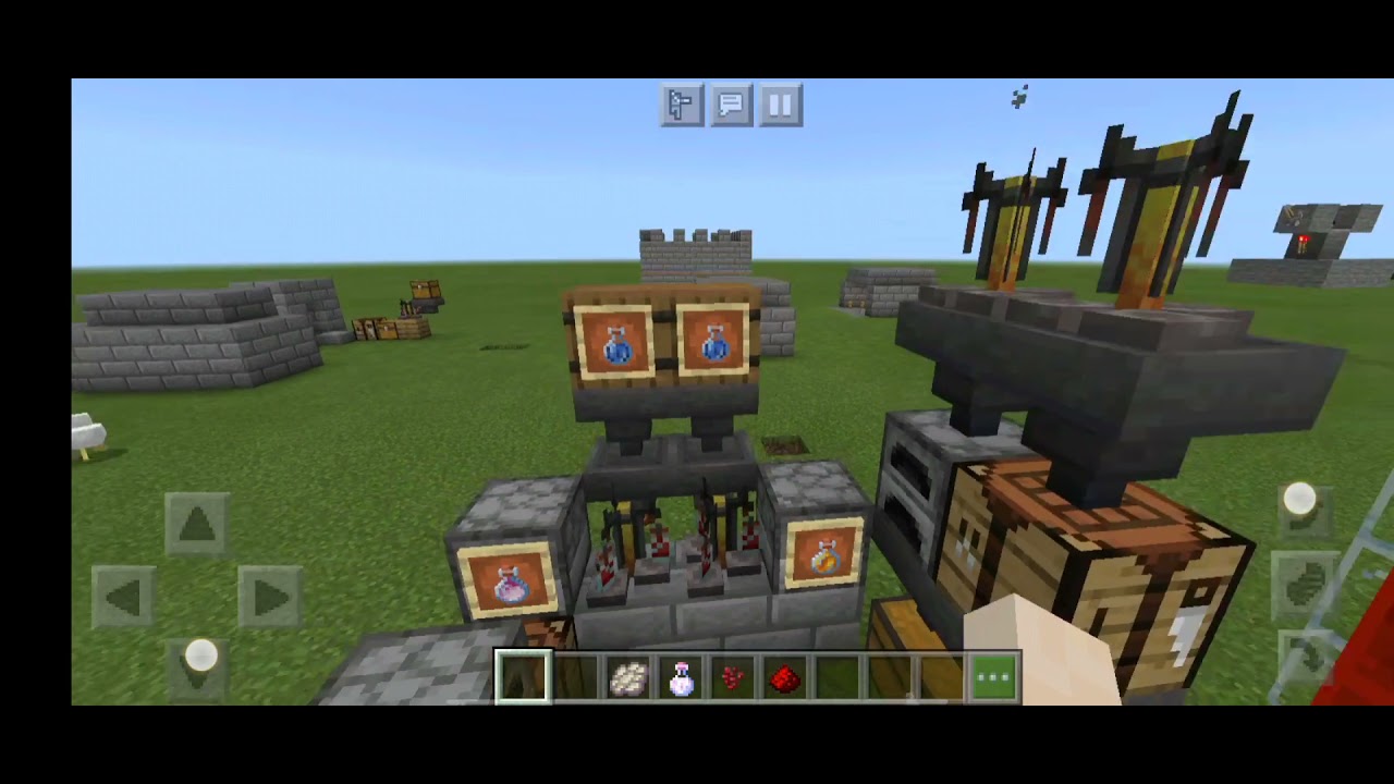 How to make a feather falling potion - Minecraft - YouTube