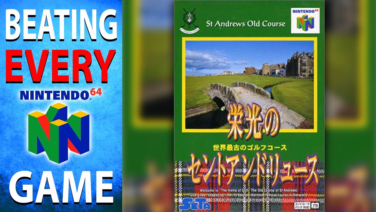 Beating EVERY N64 Game - Eikō No Saint Andrews (168/394) - YouTube