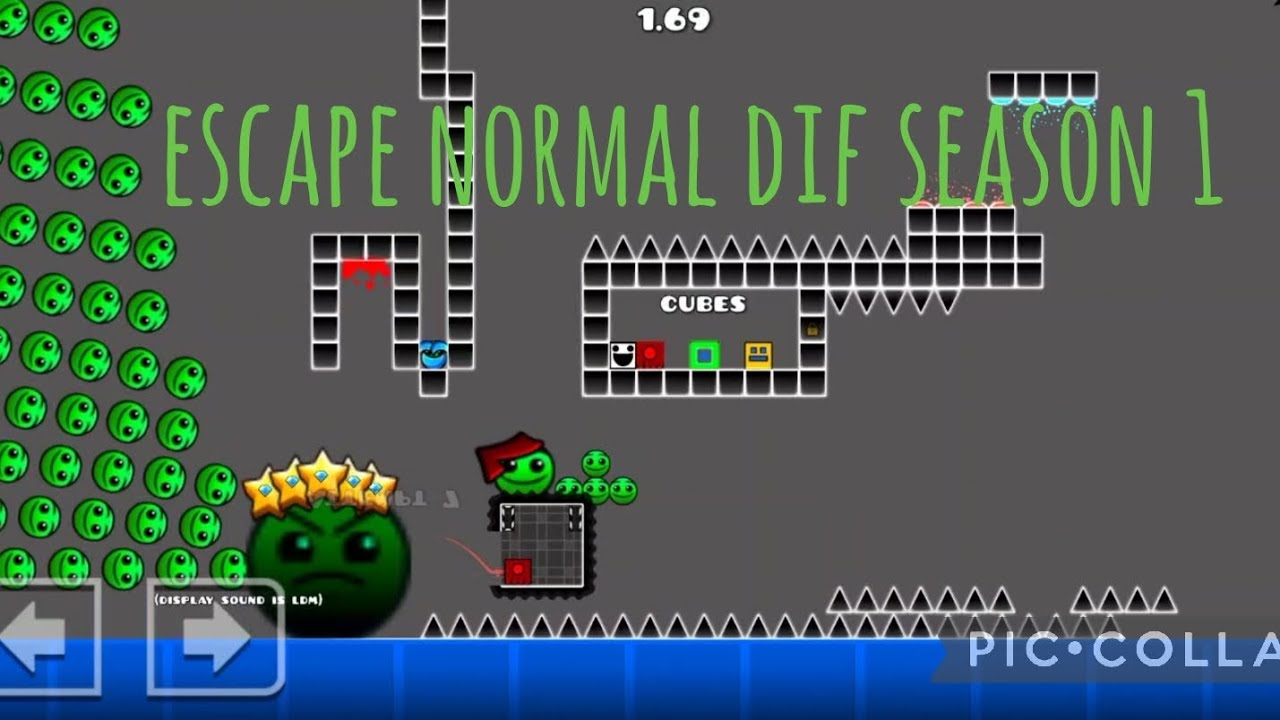 escape normal dif season 1 (all episodes/levels) - YouTube