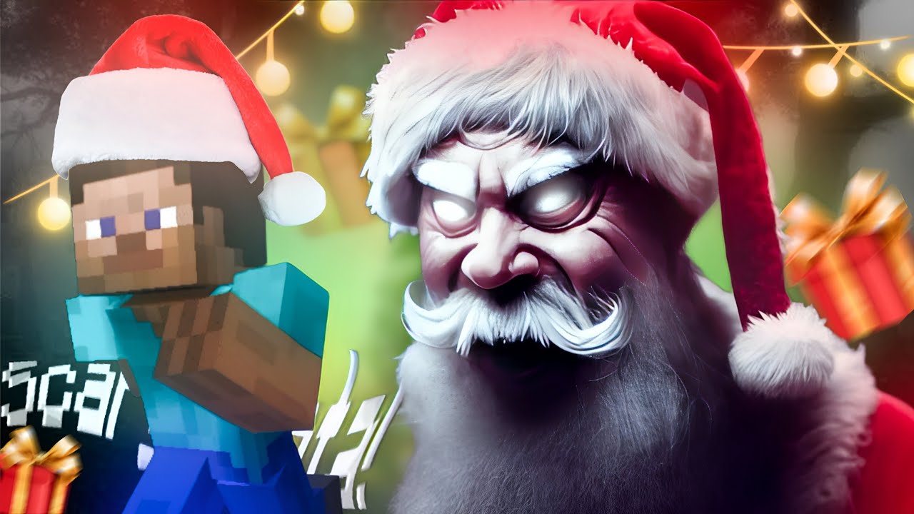 I Got Trapped in the Scary Santa Claus World in Minecraft ( Scary ...
