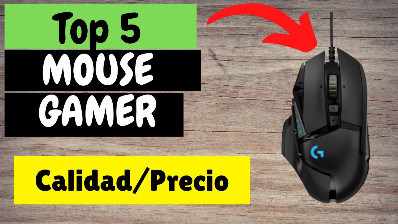 5 Mejores MOUSE GAMER (Calidad/Precio) en Amazon [ECONÓMICOS] - YouTube
