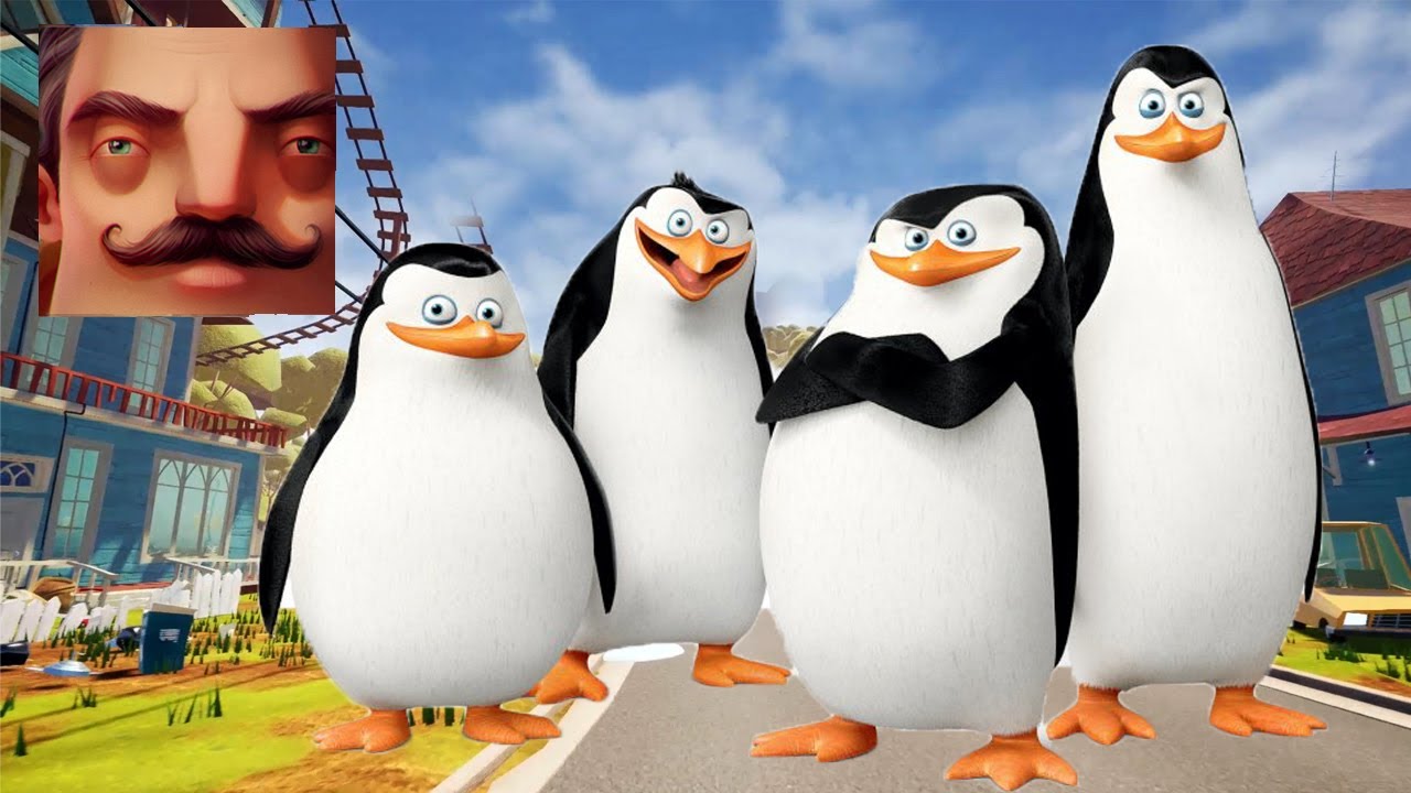 Hello Neighbor - My New Neighbor Penguins of Madagascar Big Skipper Act 2 Door Gameplay ...