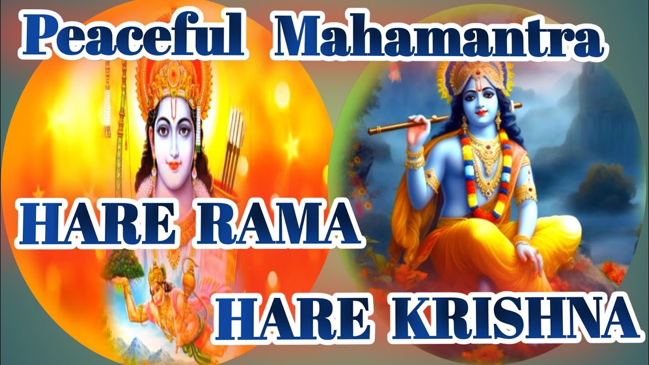 Hare Rama Hare Krishna Mahamantra|Peaceful Chanting| - YouTube