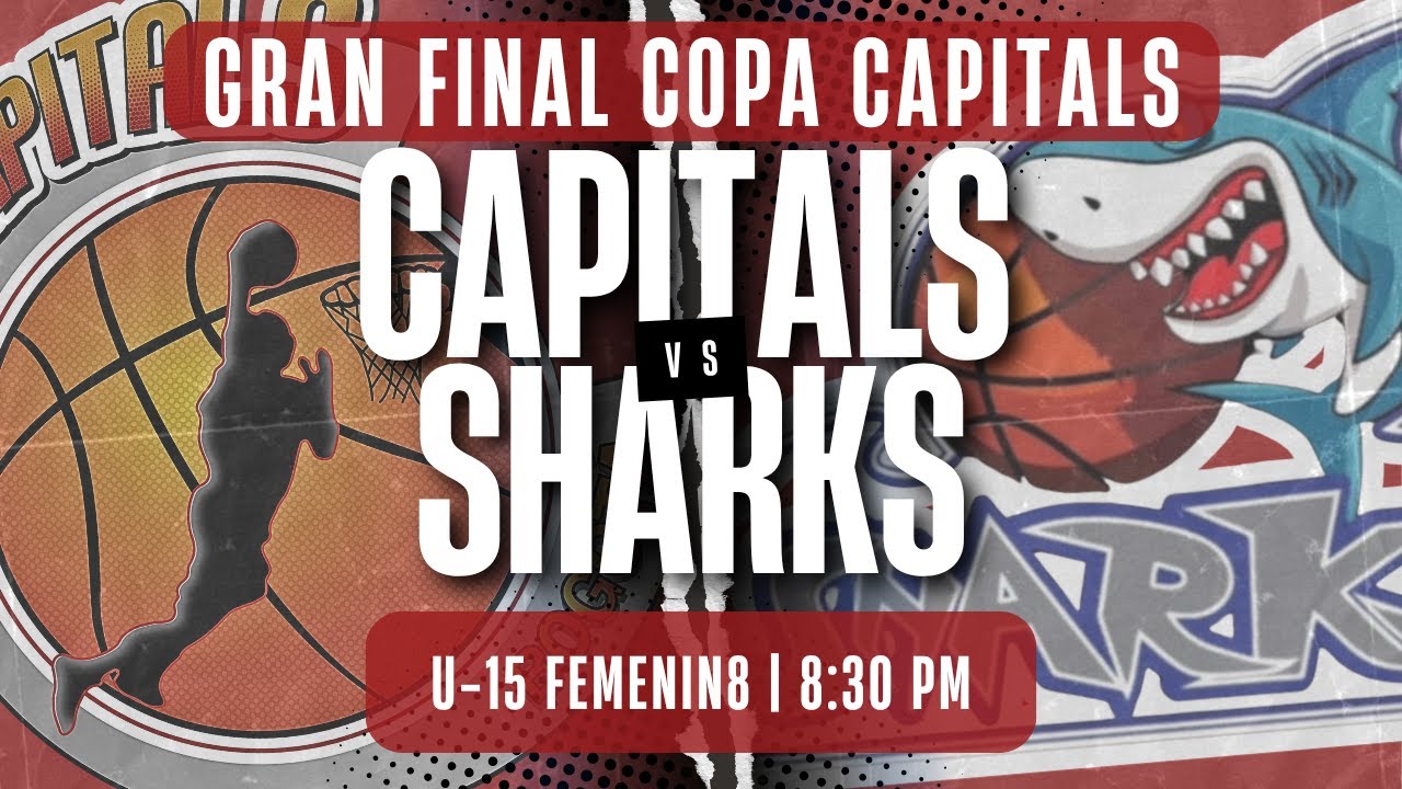 🎥 FINAL U15 Capitals vs Sharks 🏀 Copa Capitals 2025 💥🔥 - YouTube