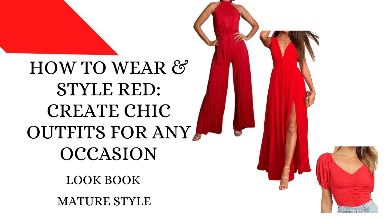 Red Hot Style: How to Rock the Color Red for Women Over 50 with ...