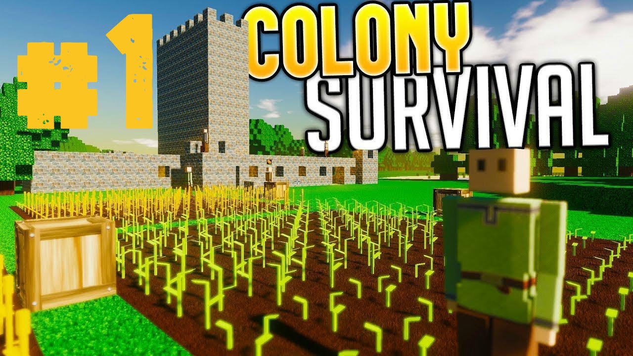 Colony Survival #1/Duro contra los ZOMBIES😡 /GAMEPLAY en ESPAÑOL 2020 ...