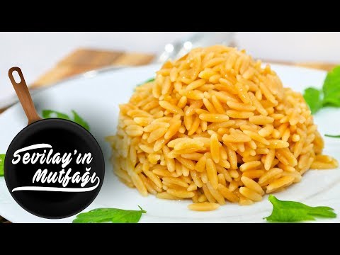 Arpa Şehriye Pilavı Nasıl Yapılır? | Arpa Şehriye Pilavı Tarifi
