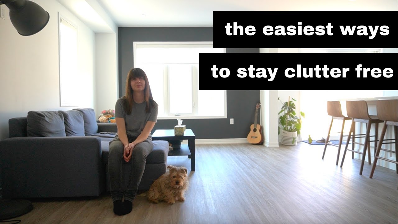 10 Easy Habits To Keep Your Home Clutter Free Forever - YouTube