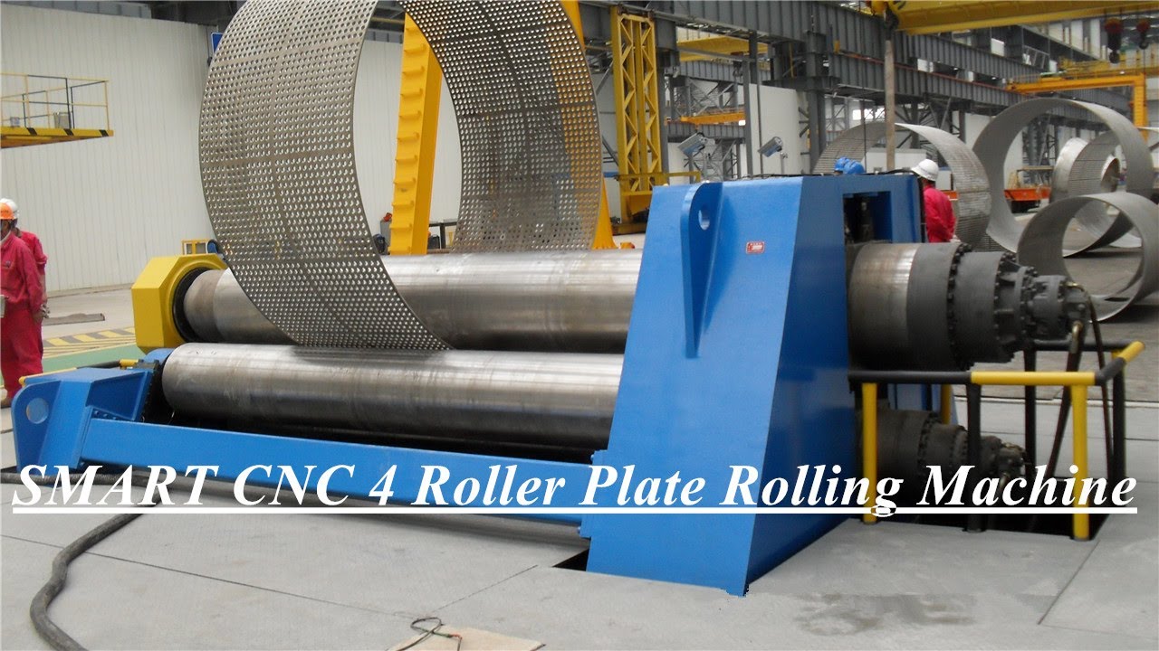 Smart 4 roll bending machine,3 roll bending machine,roll bender machine ...