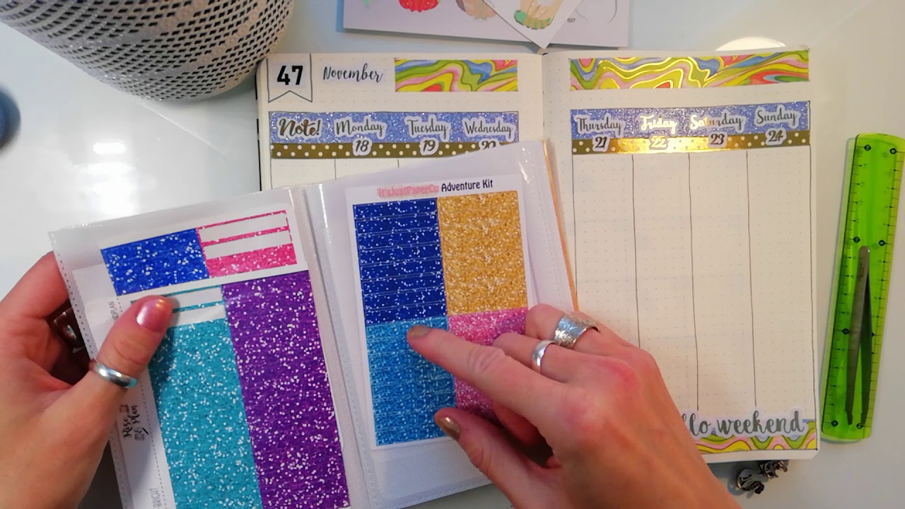 PWM week 47 / 2019 Bullet Journal - YouTube