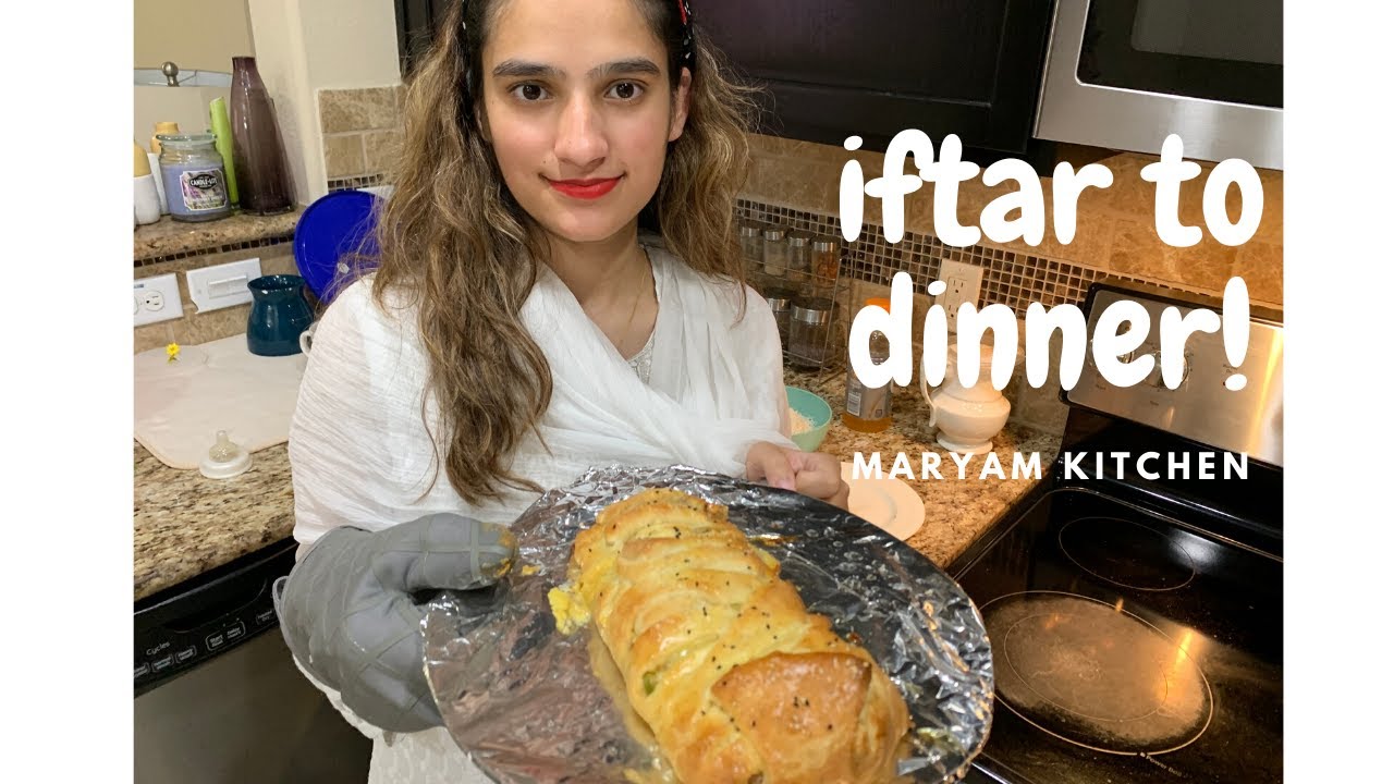 Maryam Kitchen Iftar&Dinner Routine | Iftar 2020 | keema bread recipe ...