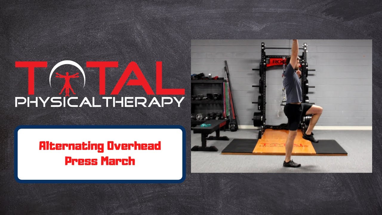 Alternating Overhead Press March - YouTube