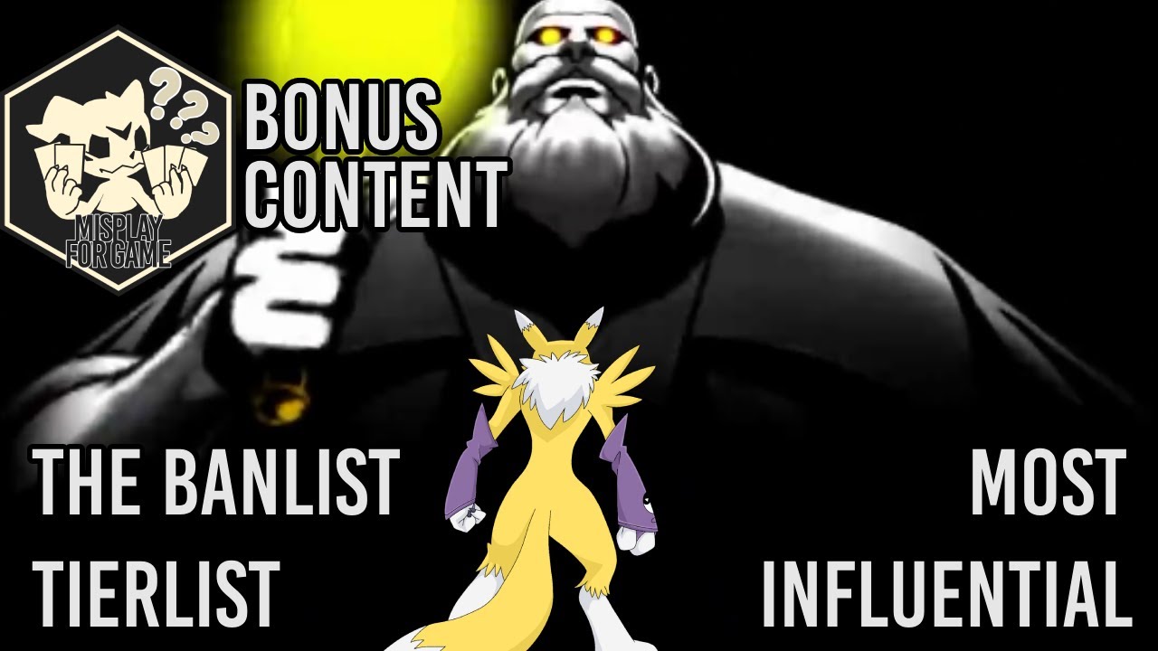What's the most INFLUENTIAL Digimon Ban List? | Misplay for Game Bonus ...