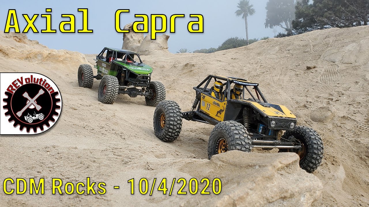 Axial Capra Crawling at CDM Rocks - 10-4-2020 - YouTube