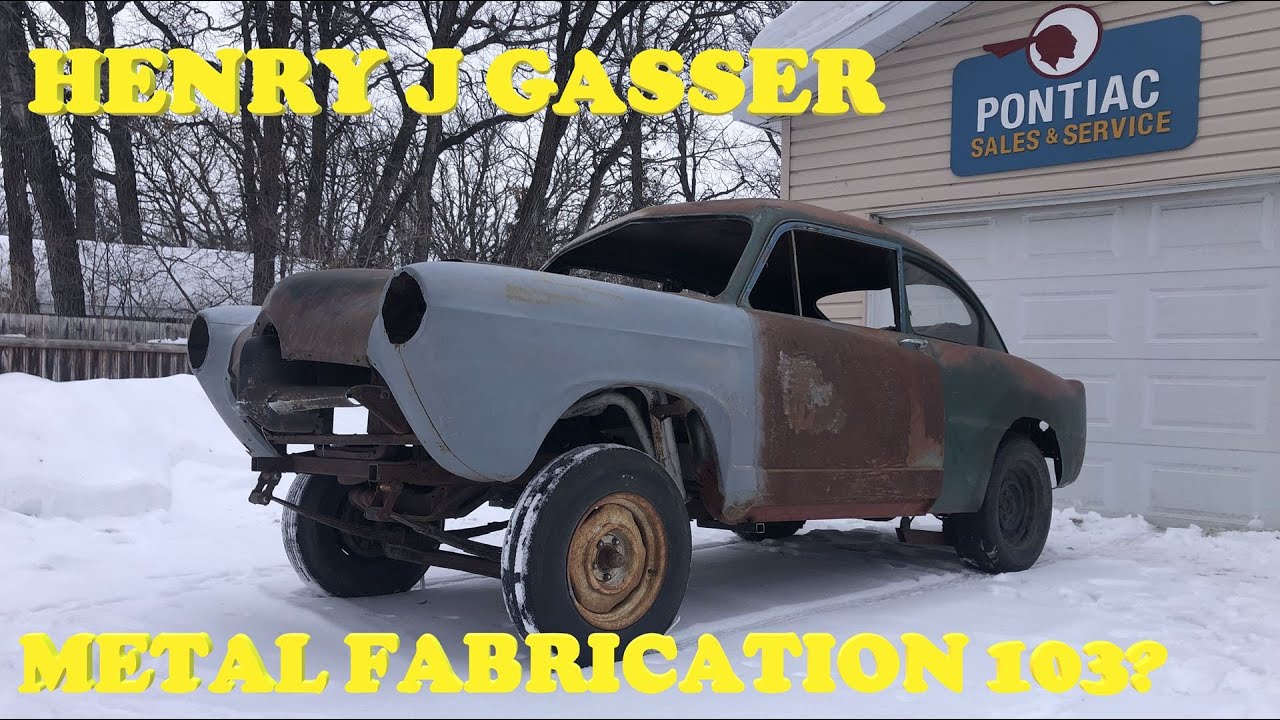 Henry J Gasser Radius Rear Wheel Wells Fabrication, For Fat Meets. 327 ...