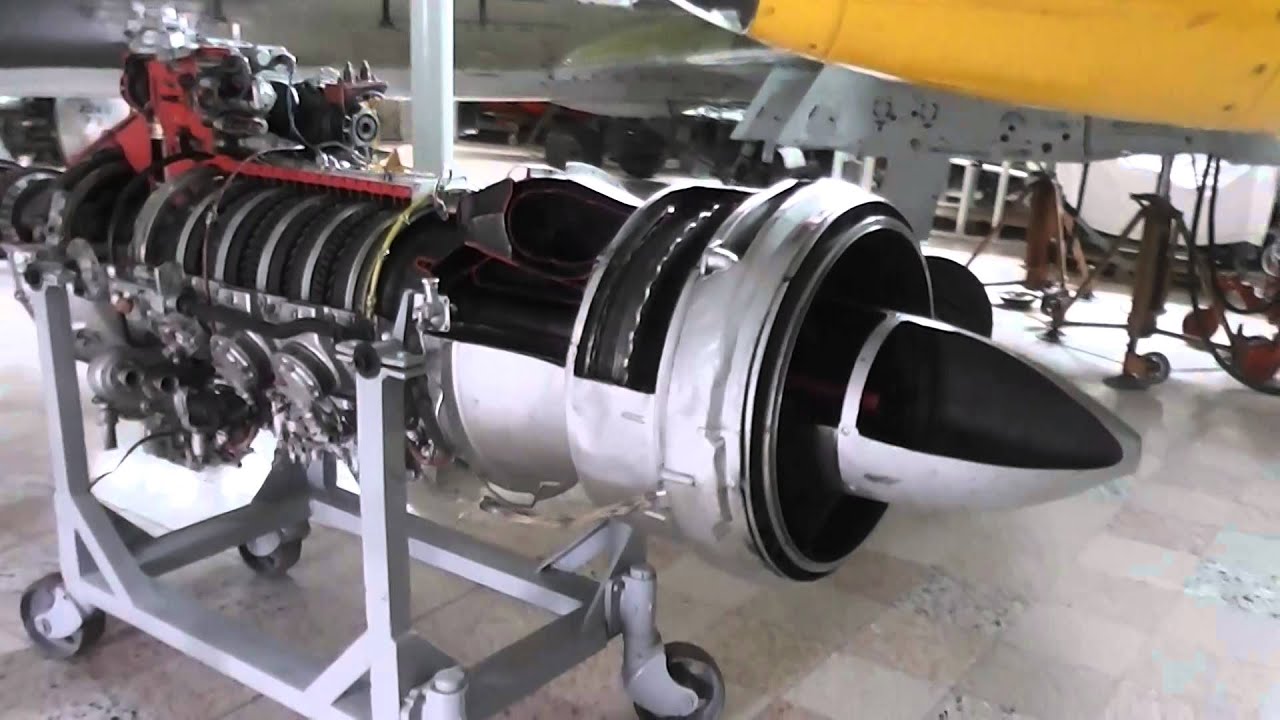 Ivchenko AI-24 Soviet turboprop engine - YouTube