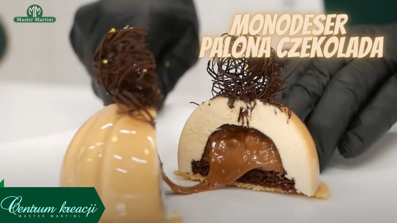 Monodesery mini desery 🍮 Palona 🍫 Czekolada Speculoos - YouTube