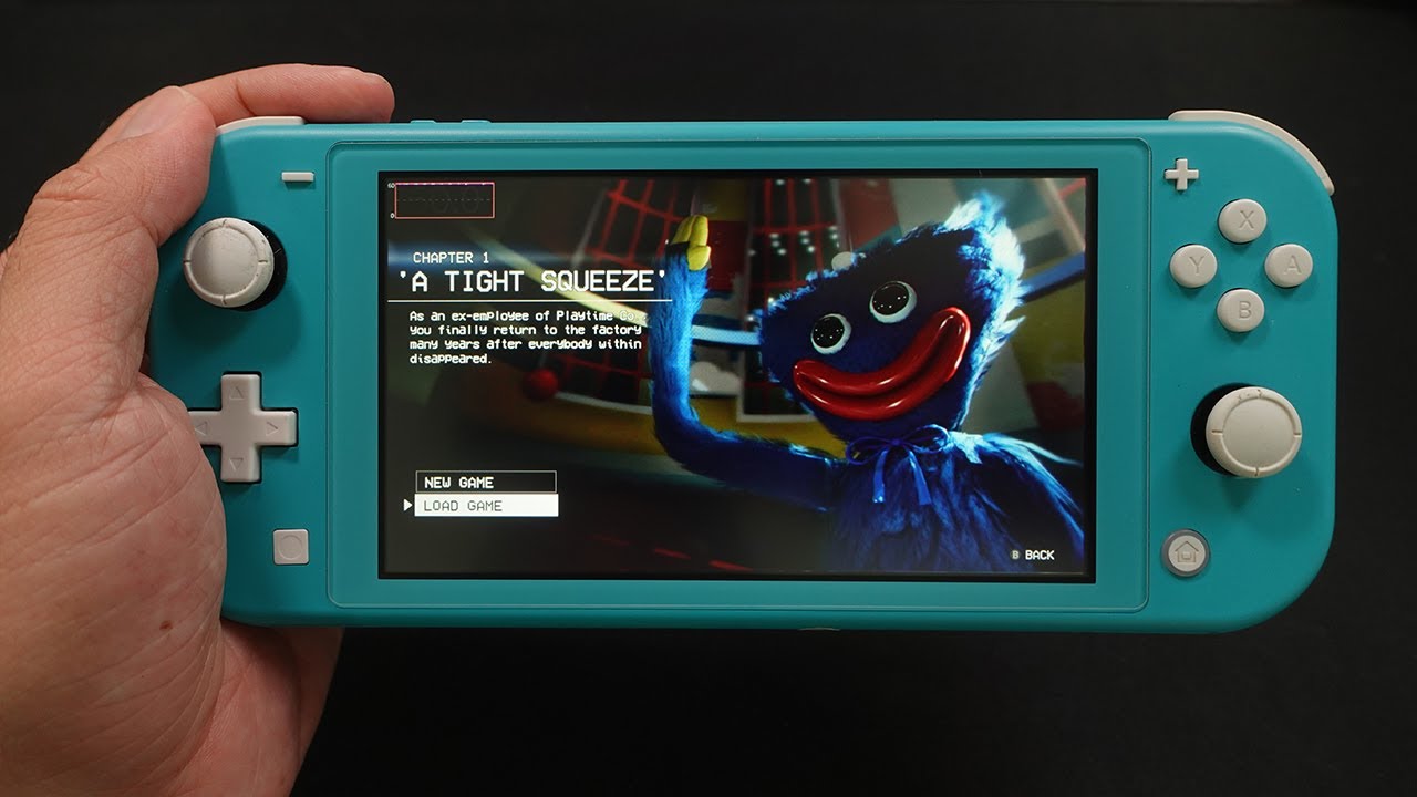 Poppy Playtime: Chapter 1 - Nintendo Switch LITE Gameplay 60FPS - YouTube