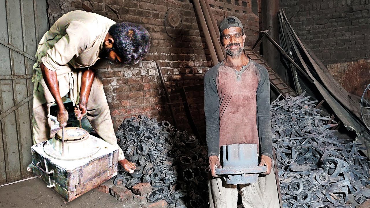 Casting Process of Wheel Hub for Truck with Complete Processing ...