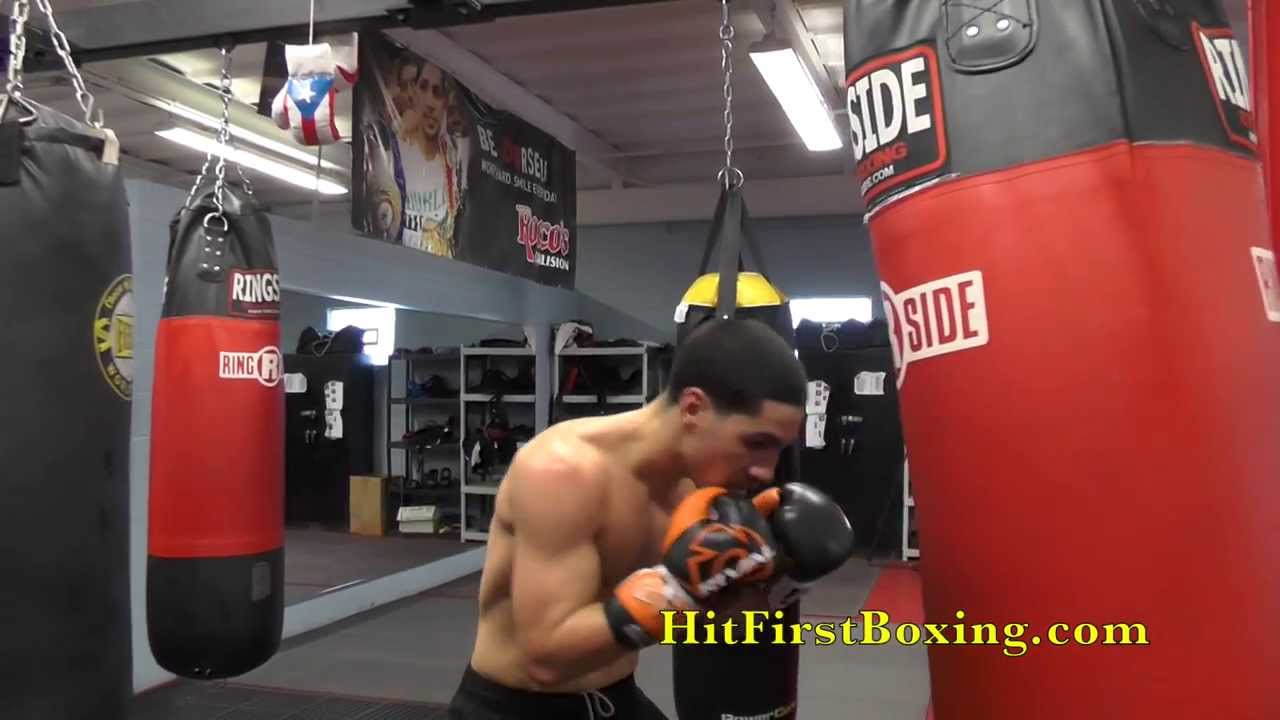 Danny Garcia Open Workout Highlights For 3/15 Fight - YouTube