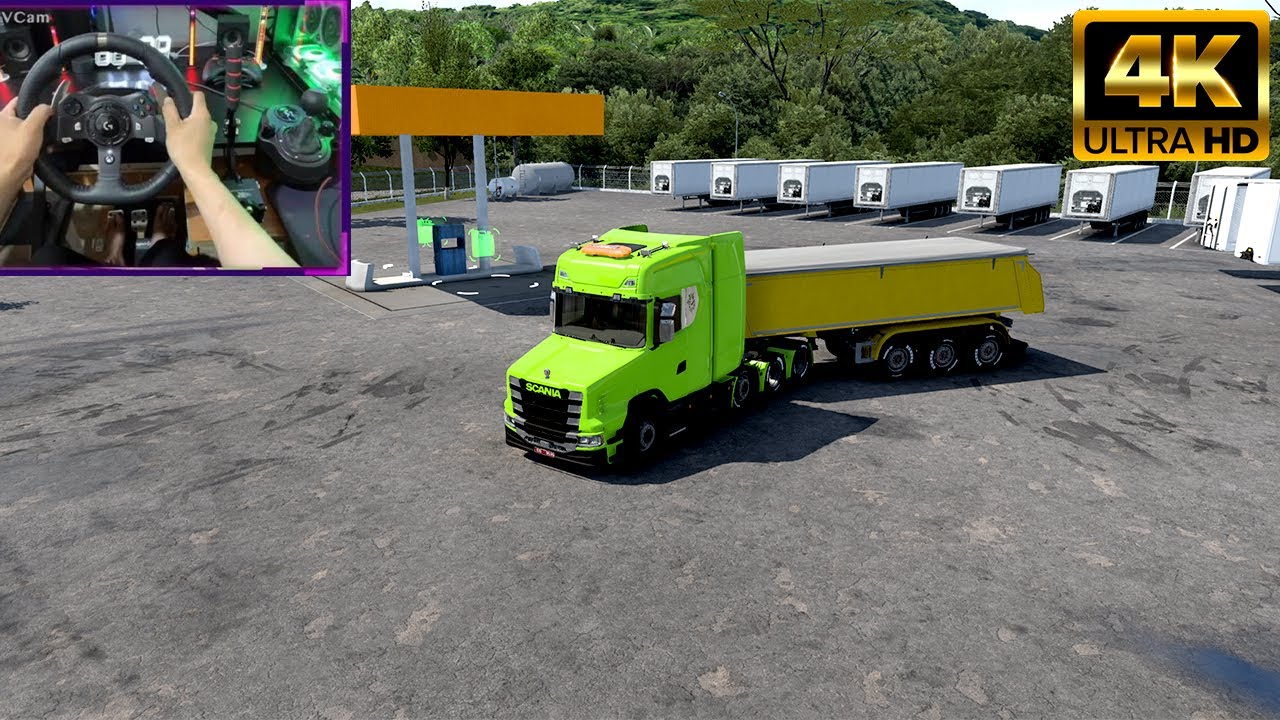 ETS 2 | US Tractor Transports Construction Materials To Ohio ...