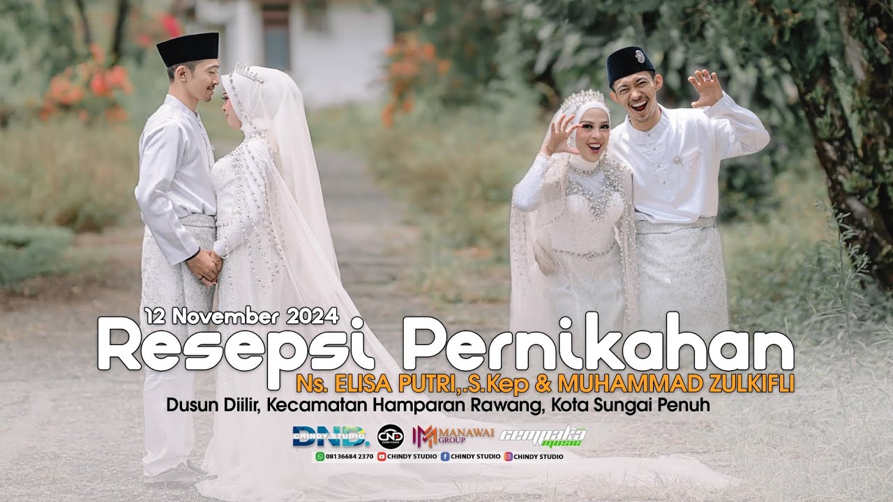 RESEPSI PERNIKAHAN "ELISA PUTRI & ZUL" DUSUN DIILIR || LIVE CHINDY ...