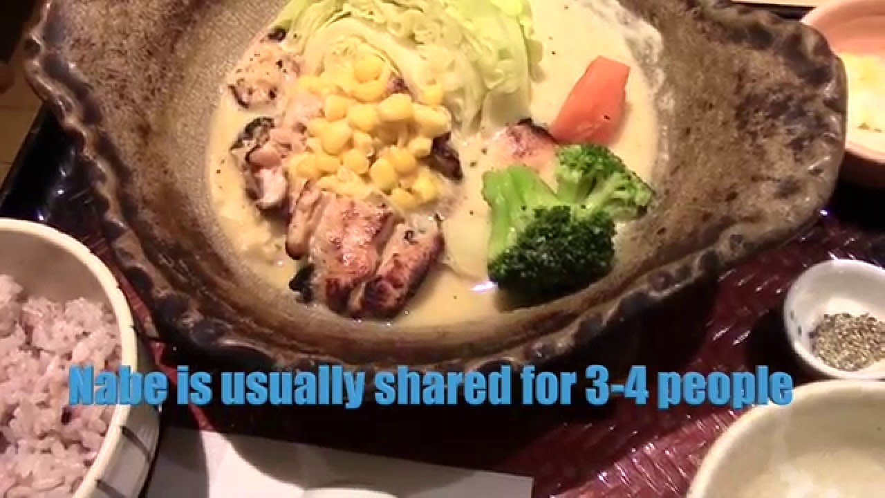 Cheap & Yummy !? Nabe for 1! how to eat Nabe at Ootoya :) Japanese food ...