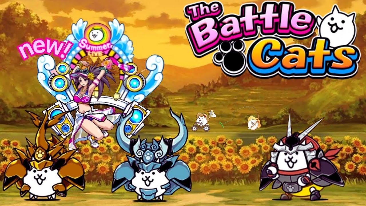 Battle Cats Summer Break Cats Part 1 - YouTube