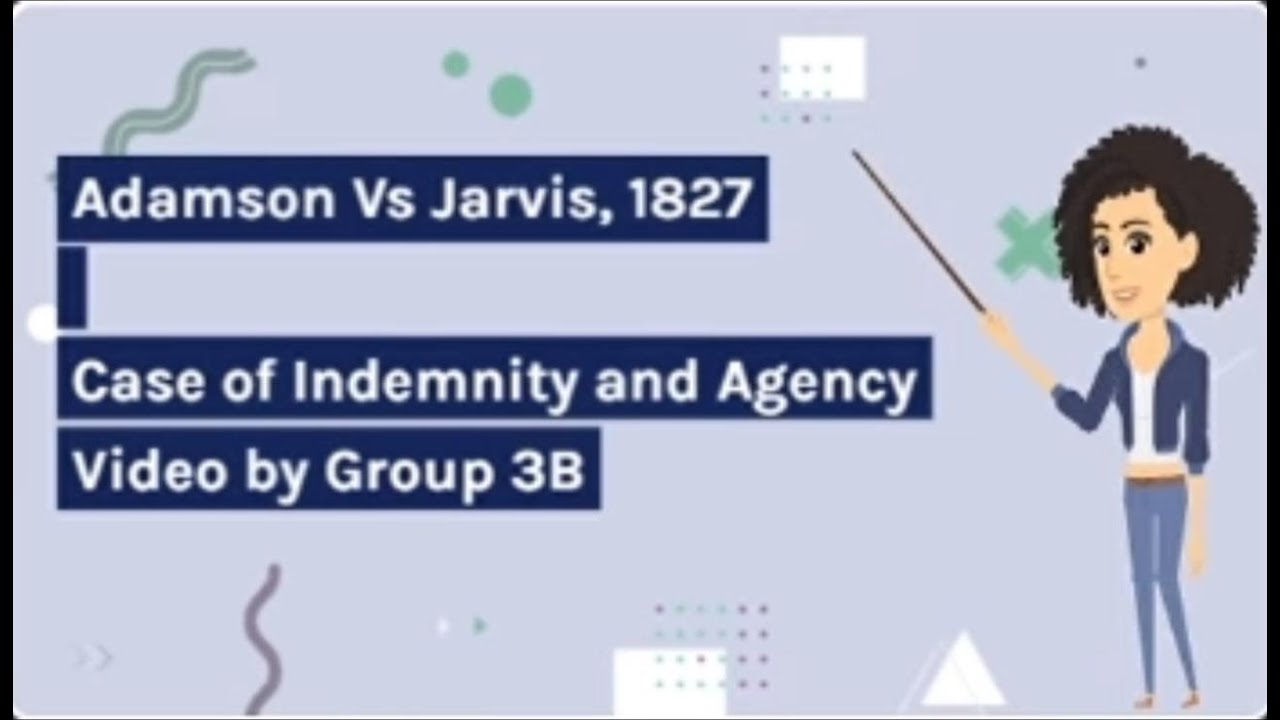 Adamson VS Jarvis 1827 Case Law - YouTube