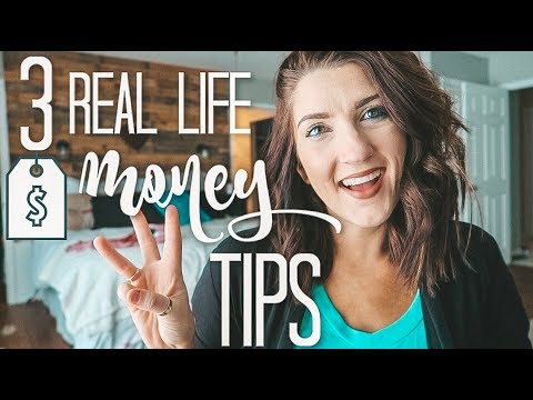 3 Real Life Money Saving Tips - YouTube