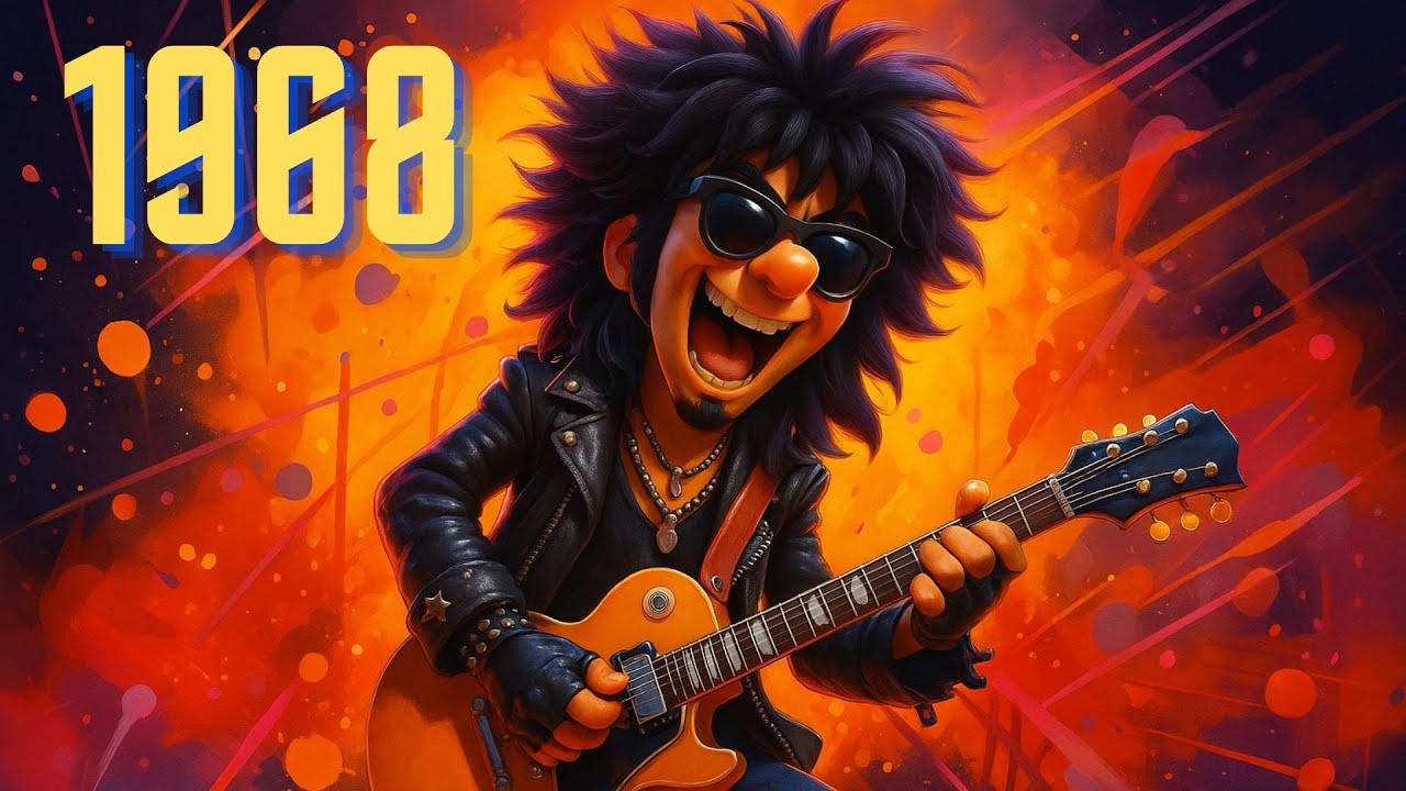 Retro Rock Rage 🎸 1968 Angry Guitar Riffs Free No Copyright Music # ...