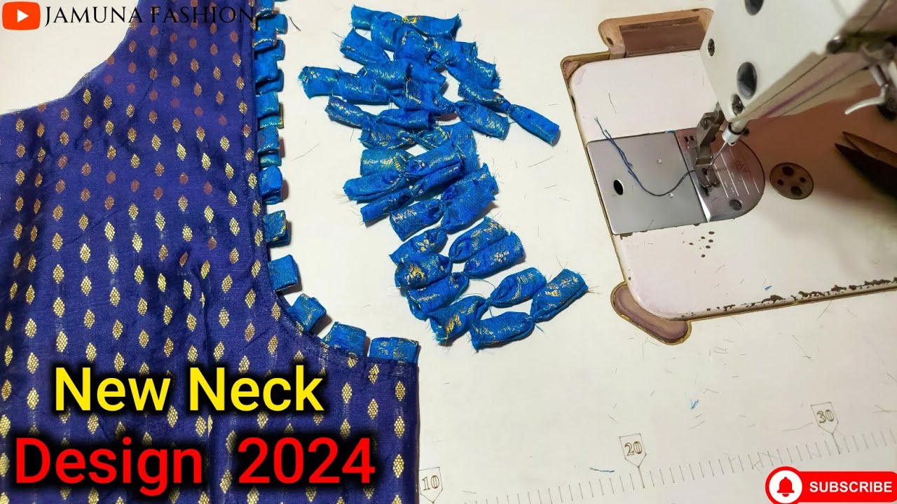 New Neck design 2024 || new back neck blouse design || Blauj dizain ...