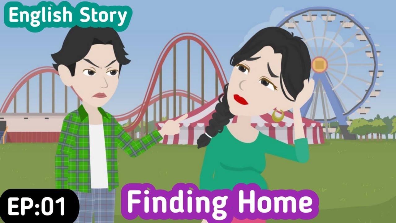 Finding Home! Part 01- English Story | Animated Stories | English ...
